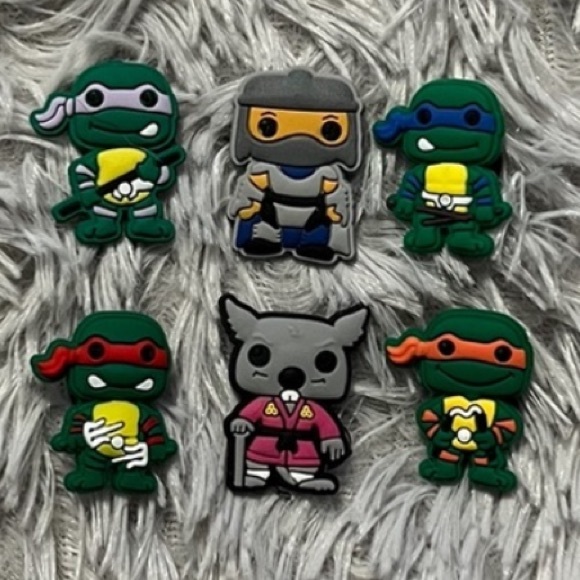 CROCS | Jewelry | Teenage Mutant Ninja Turtles Croc Charm Set | Poshmark